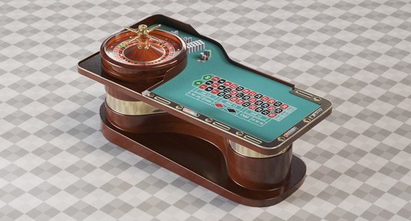 Roulette table model - TurboSquid 1163464