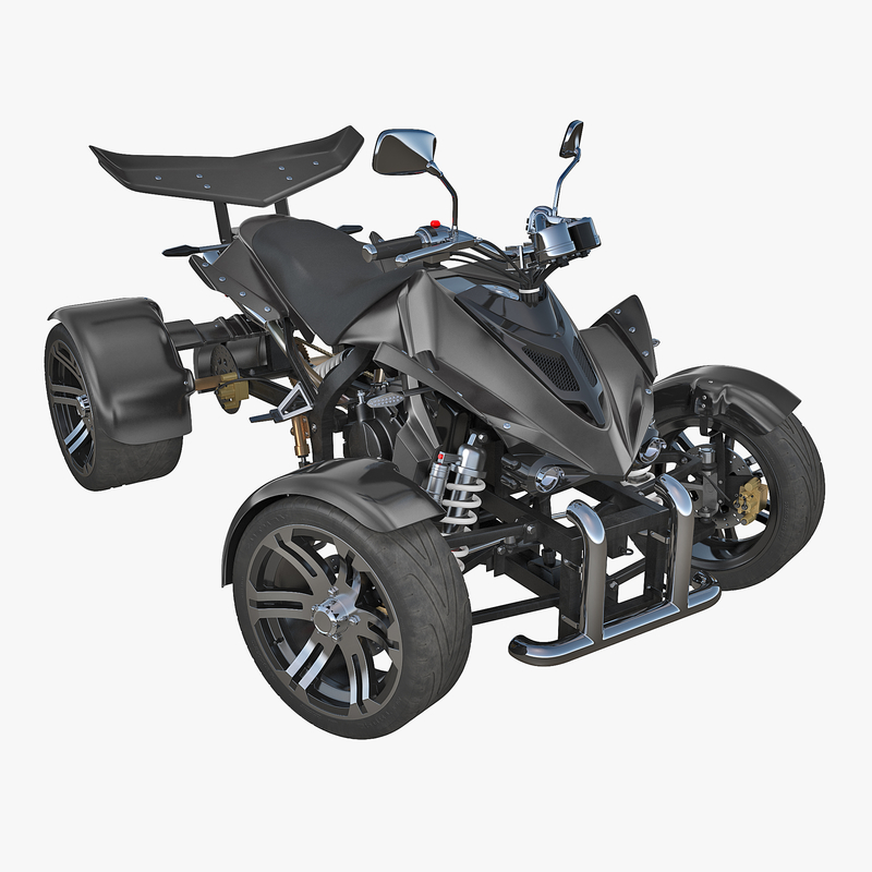 3D racing quad bike generic - TurboSquid 1163467