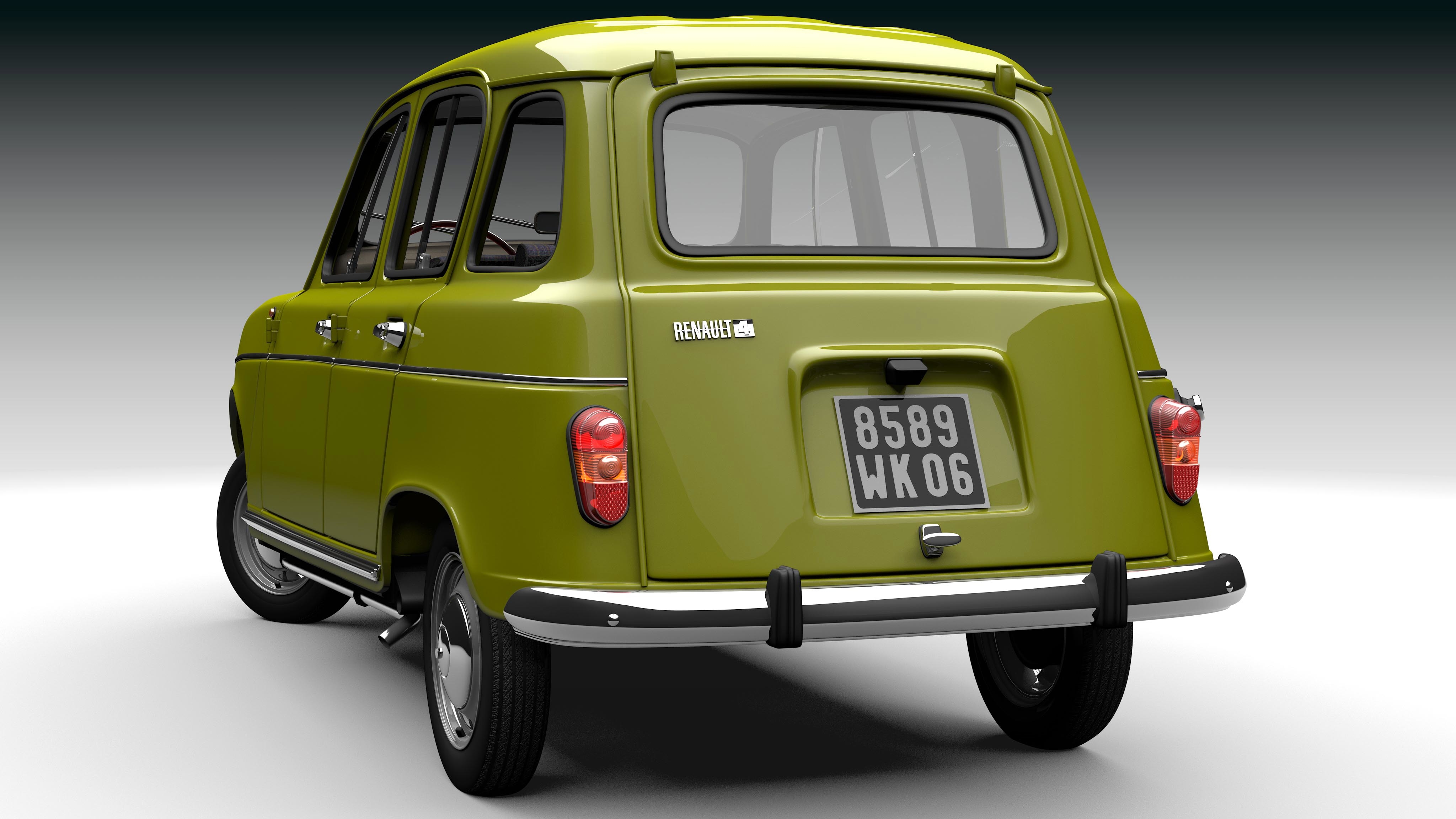 R4 renault 3D model - TurboSquid 1164001