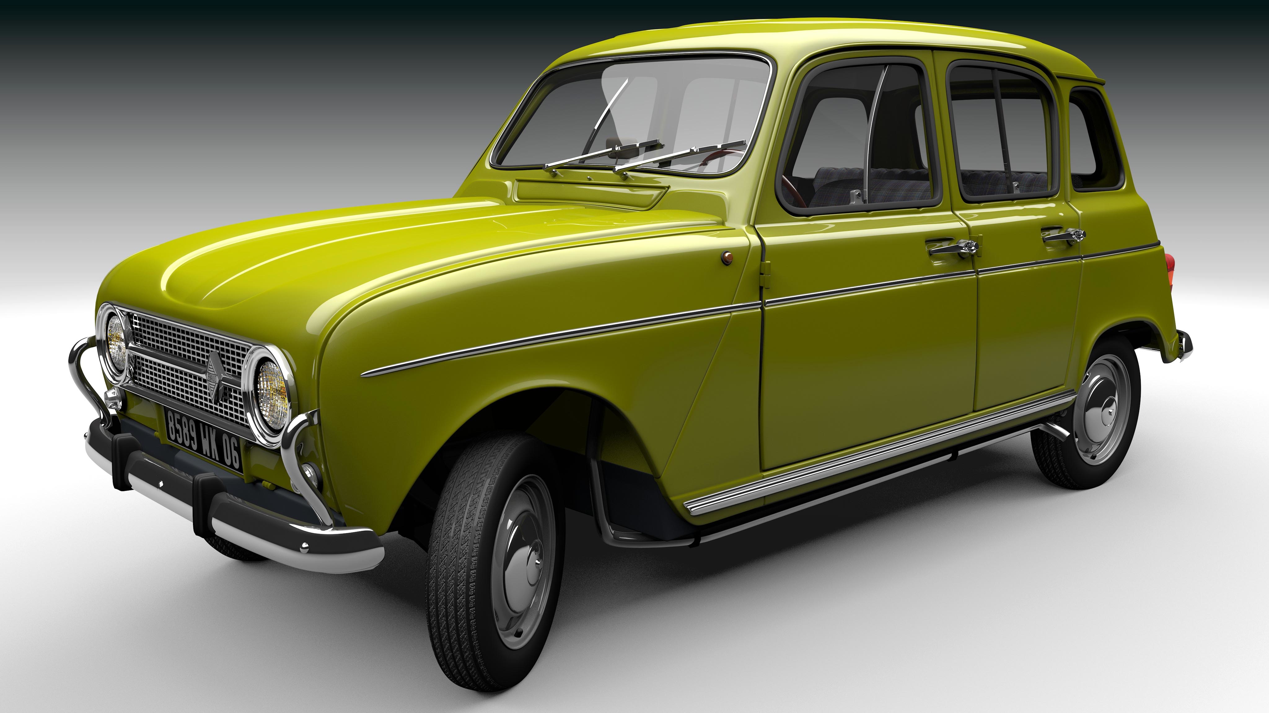 R4 renault 3D model - TurboSquid 1164001