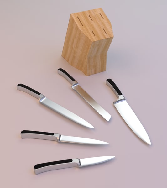 Kitchen Knife Blender Models for Download | TurboSquid