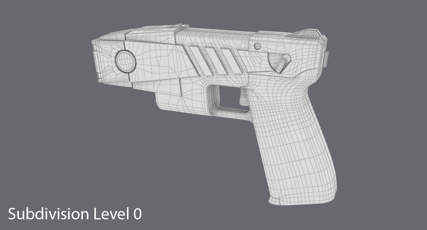 Taser 3D model - TurboSquid 1164380