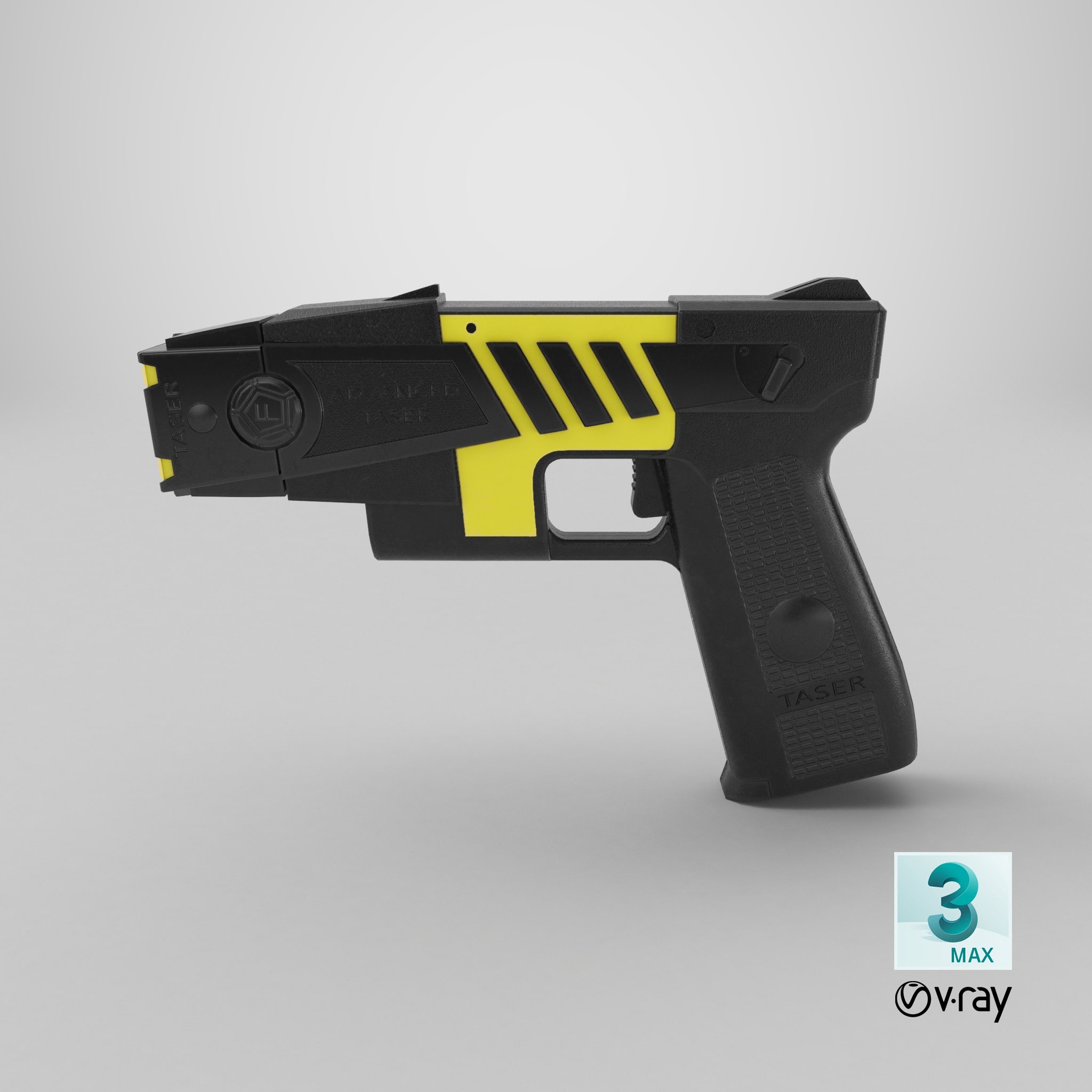 Taser 3D model - TurboSquid 1164380