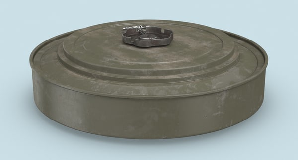 3D anti-tank-mine model - TurboSquid 1164420