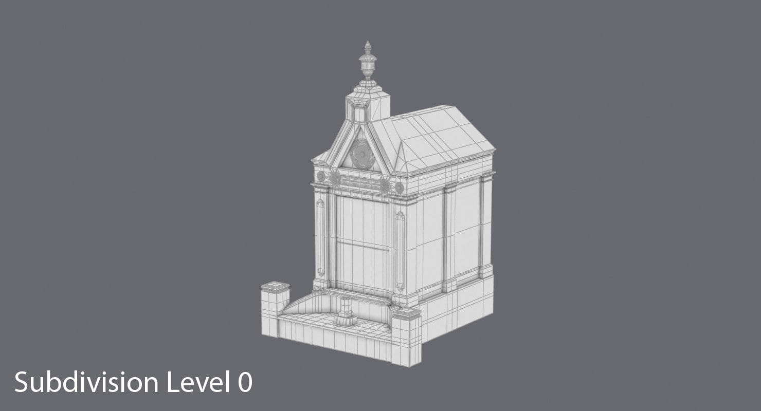 3D stone-tombs----tomb-02 - TurboSquid 1164432