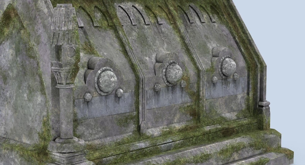Stone-tombs----tomb-03 3D model - TurboSquid 1164433