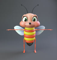 Bee 3D Models for Download | TurboSquid