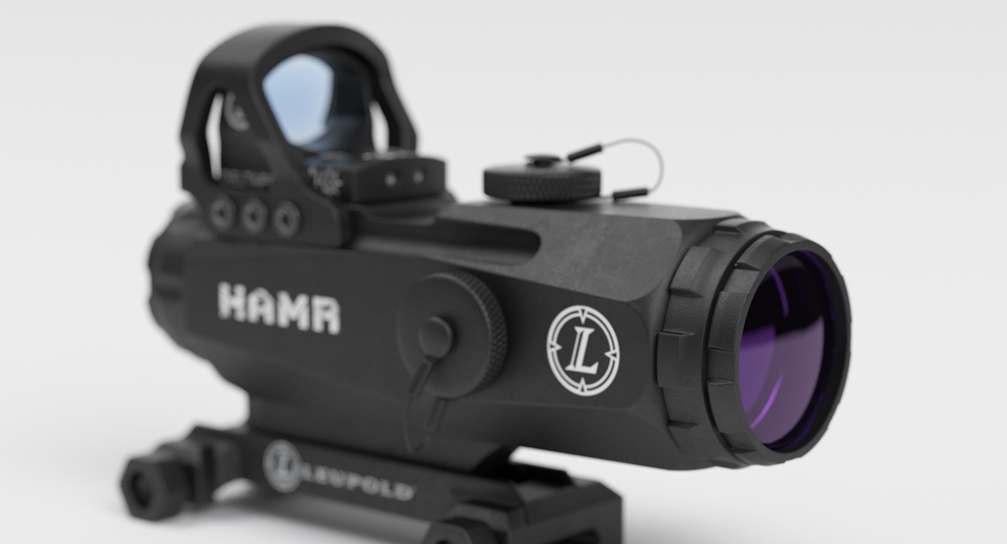 3D model leupold mark 4 hamr - TurboSquid 1164843