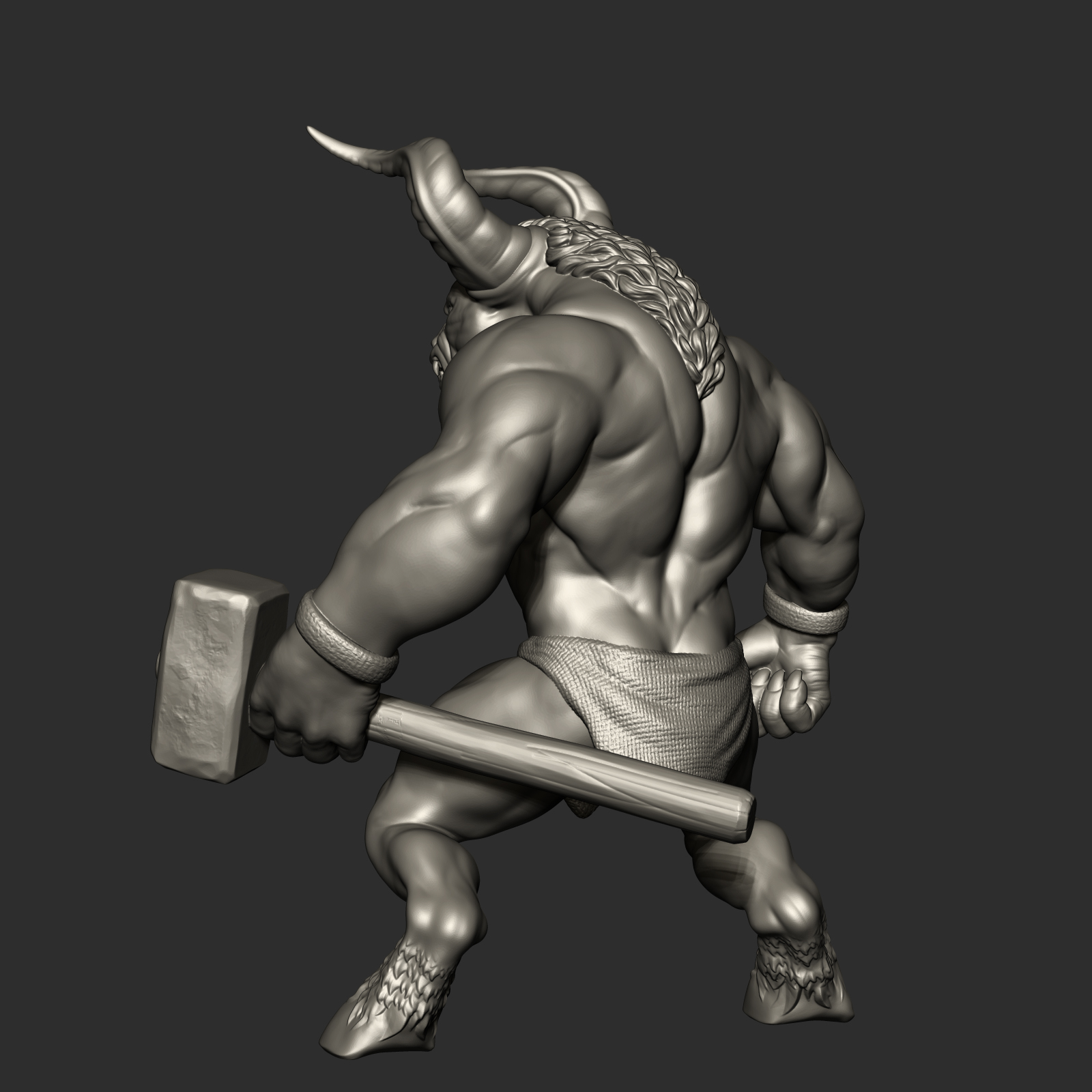 3D minotaur sculpture cnc - TurboSquid 1164970