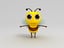 3D bee character cartoon - TurboSquid 1165015