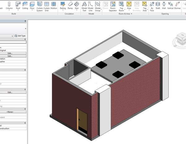 3D revit patient room model - TurboSquid 1165449