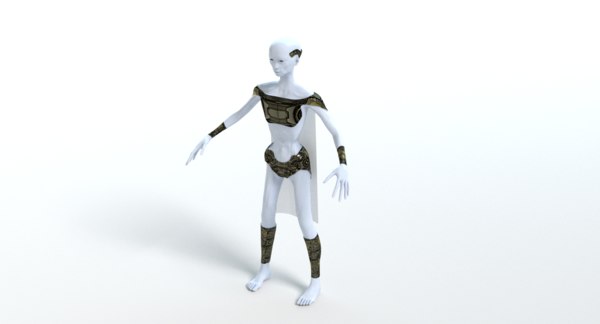 Futuristic soldier alien model - TurboSquid 1165496