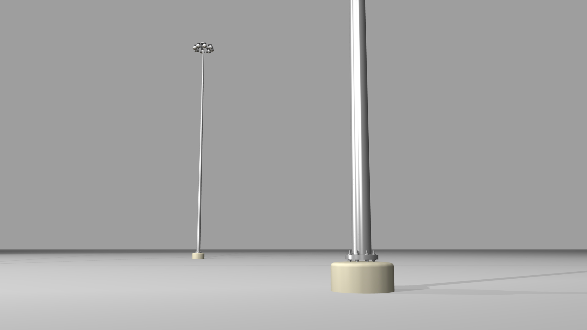 3D mast light highways - TurboSquid 1165623