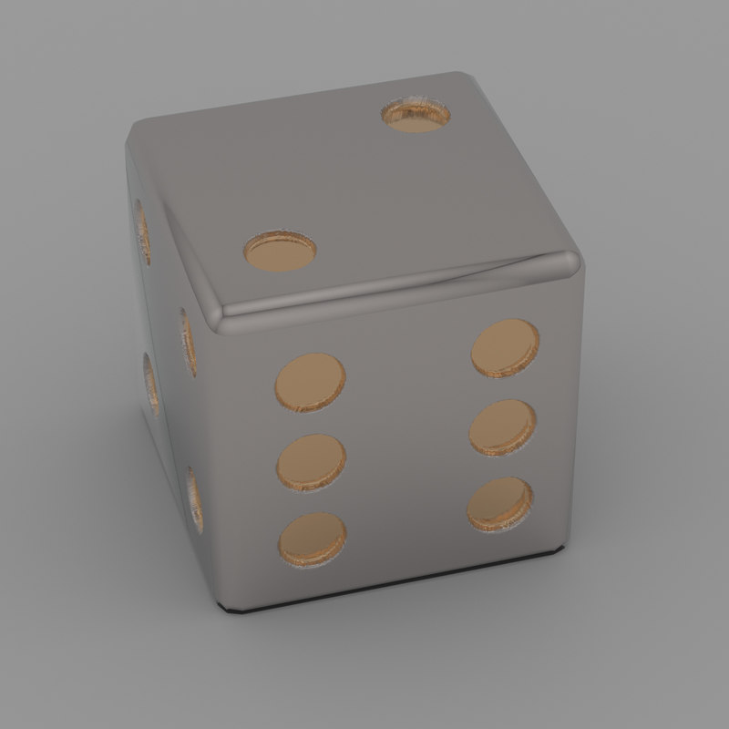 3D dice model - TurboSquid 1165701