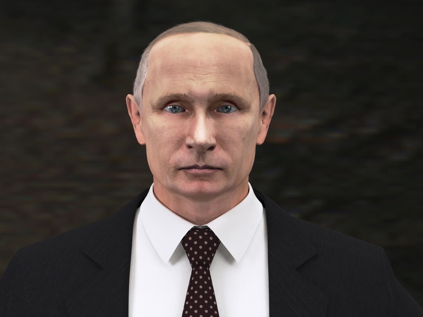 Vladimir putin 3D model - TurboSquid 1165866