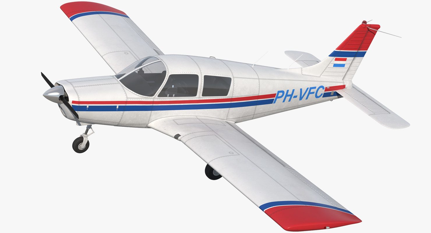 Piper pa-28 cherokee model - TurboSquid 1165897
