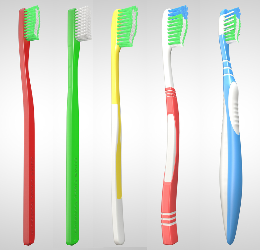 3D realistic toothbrush model - TurboSquid 1165902