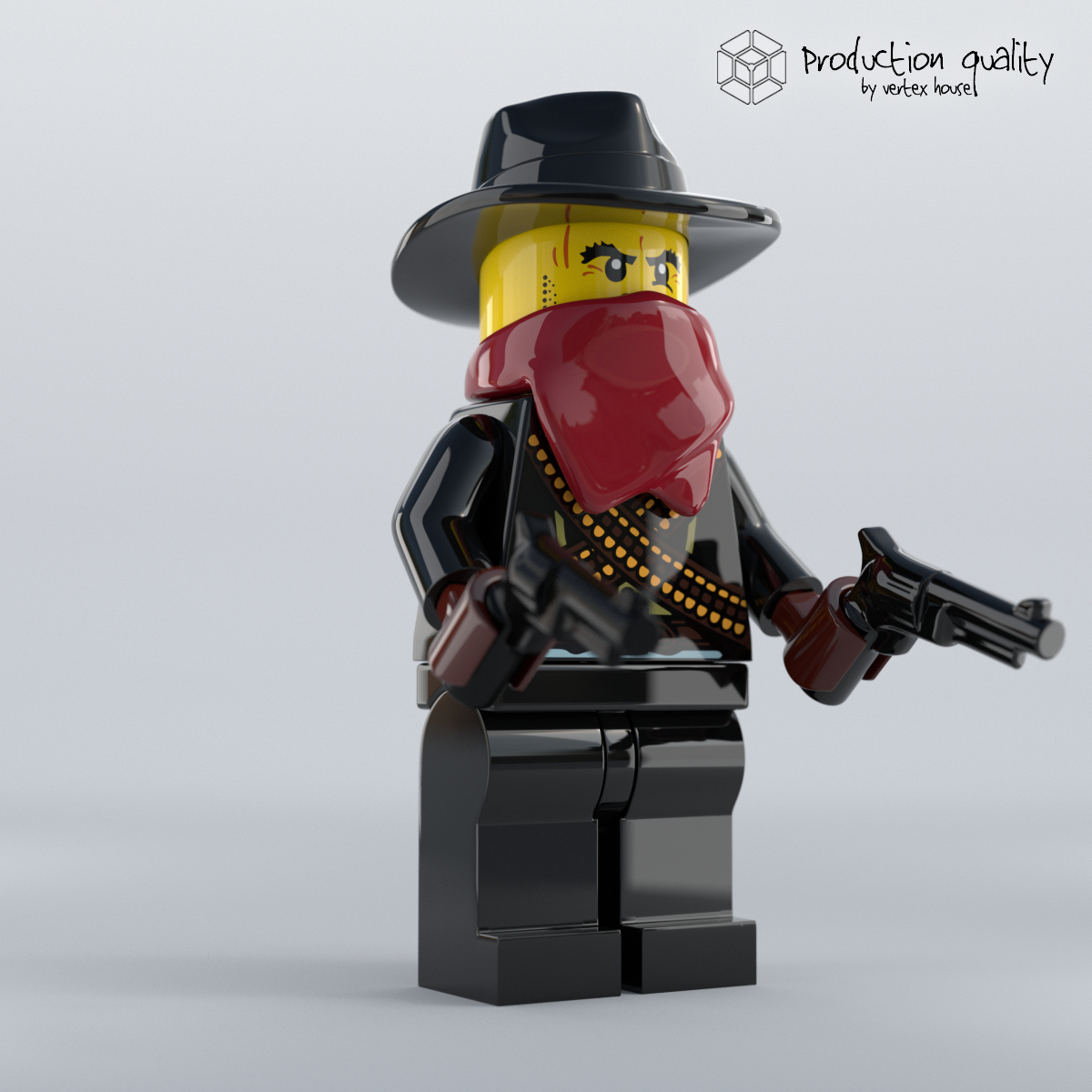 Lego bandit figure model - TurboSquid 1165926