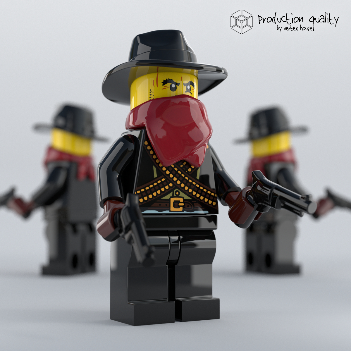 Lego bandit figure model - TurboSquid 1165926