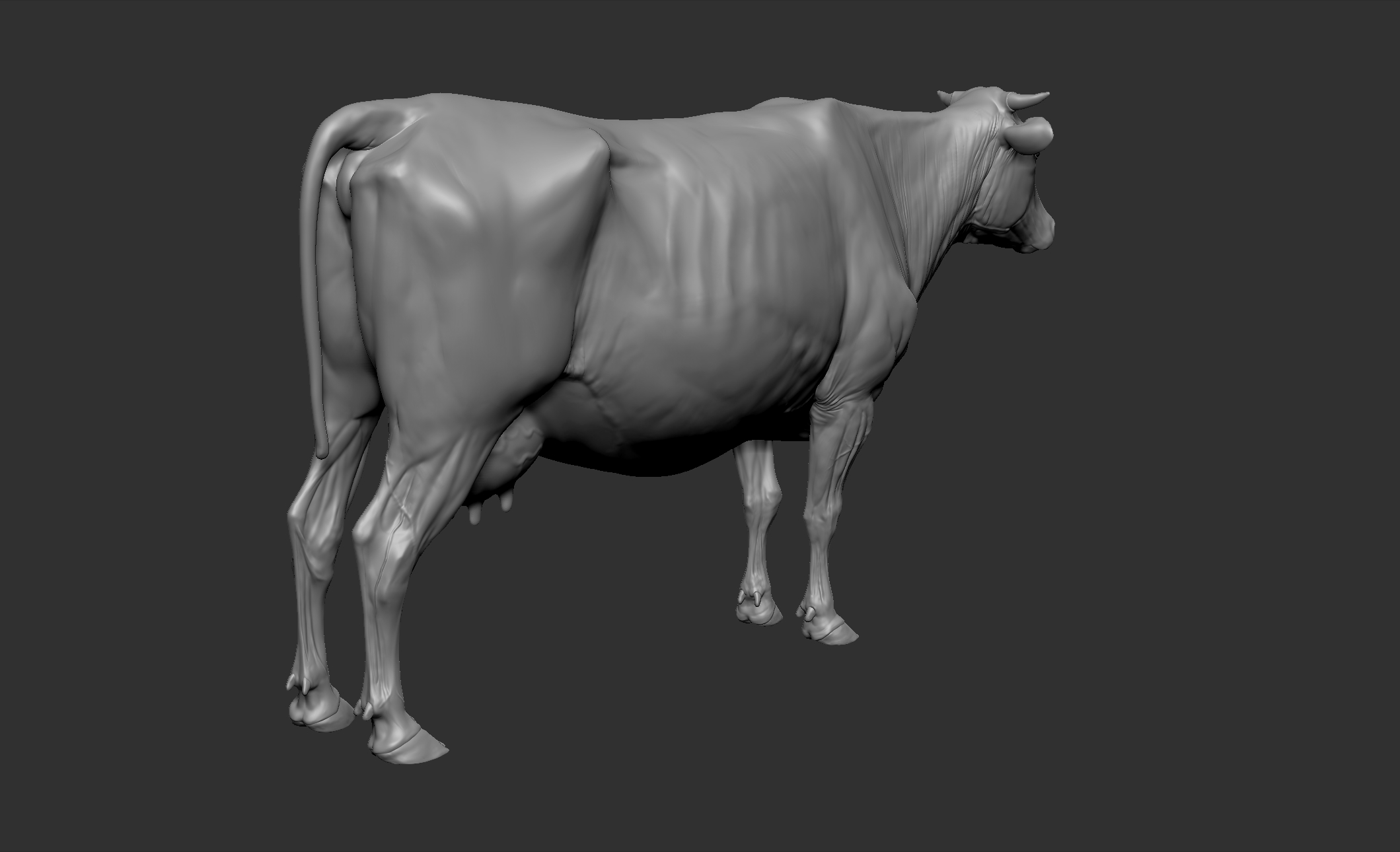 3D cow - TurboSquid 1166008