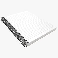 Notepad 3D Models for Download | TurboSquid