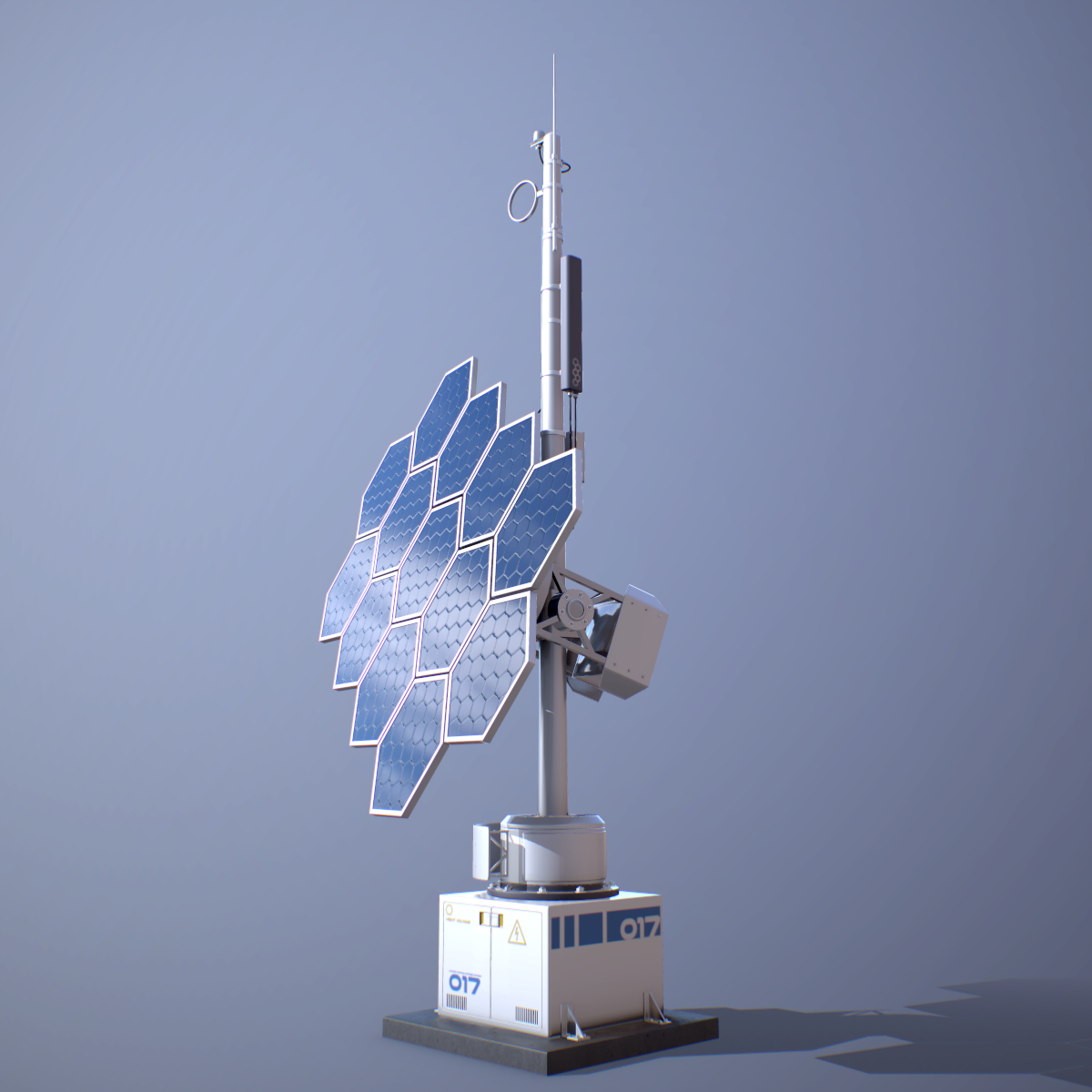 3D model sci-fi tower - TurboSquid 1166037