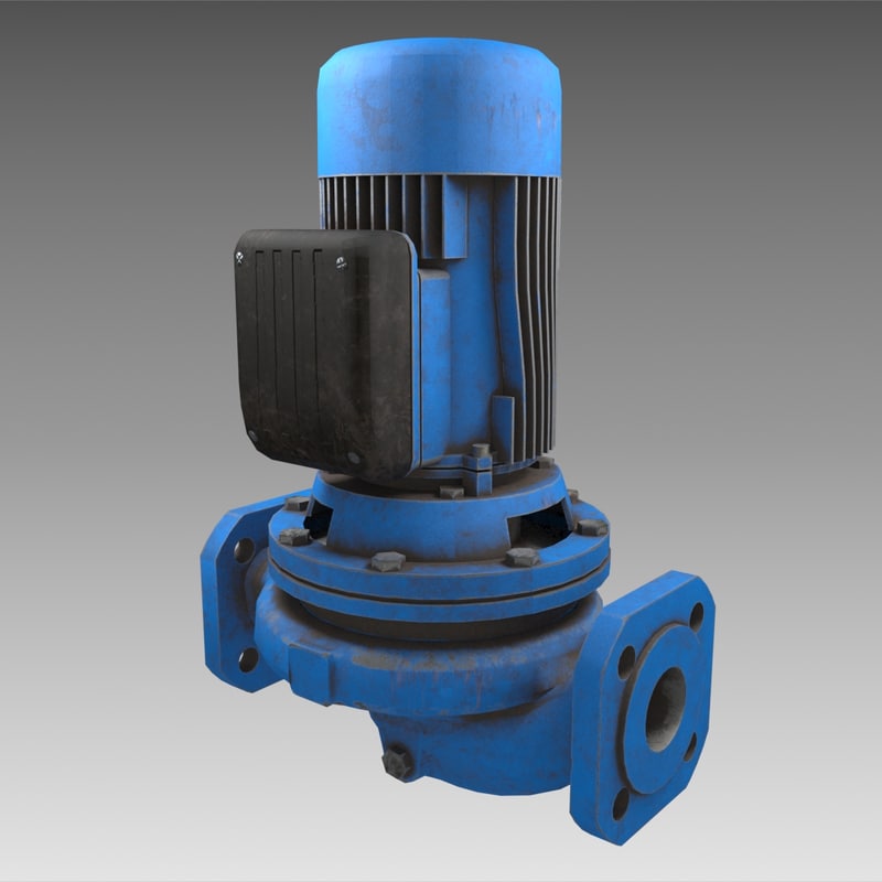 Circulating pump 3D model - TurboSquid 1166095