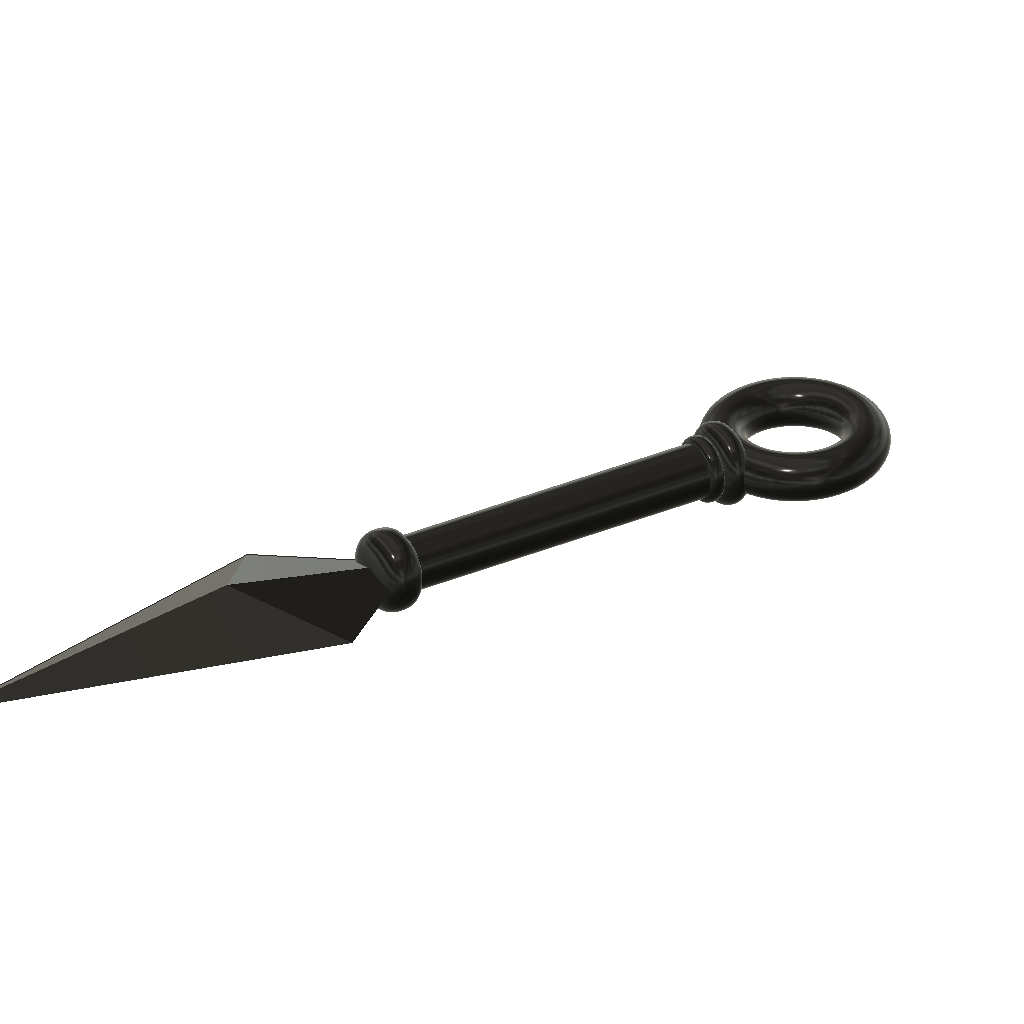 Free ninja kunai throwing knife model - TurboSquid 1166131