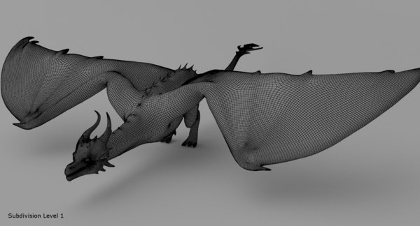 3D wyvern model - TurboSquid 1166178