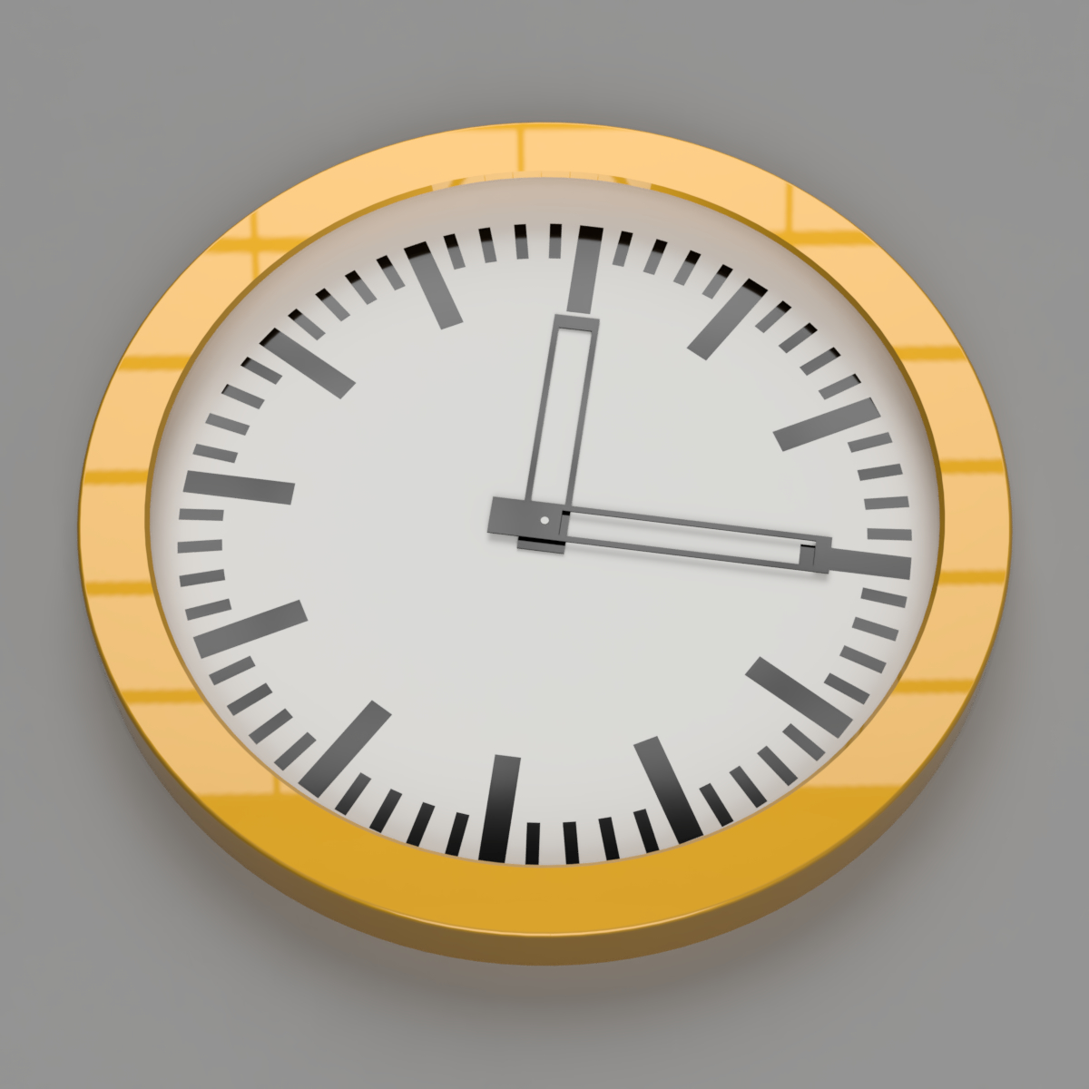 Free wall clock 3D model - TurboSquid 1166360