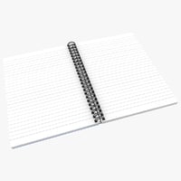Notepad 3D Models for Download | TurboSquid