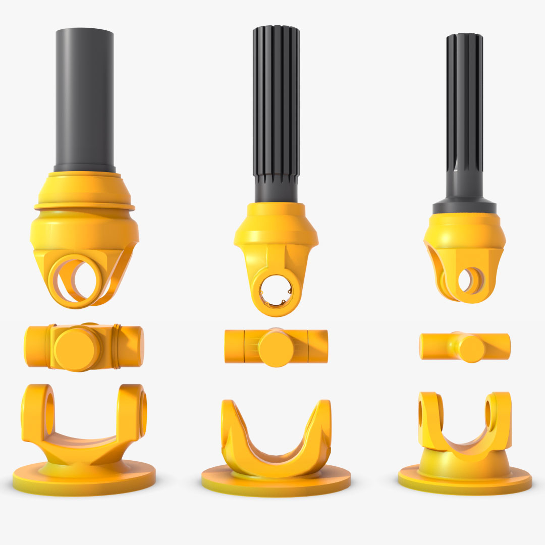 Cardan shaft model - TurboSquid 1166708