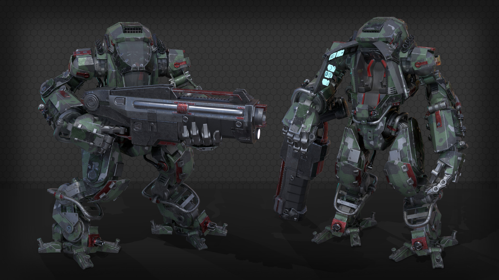 3D heavy robot - TurboSquid 1166786