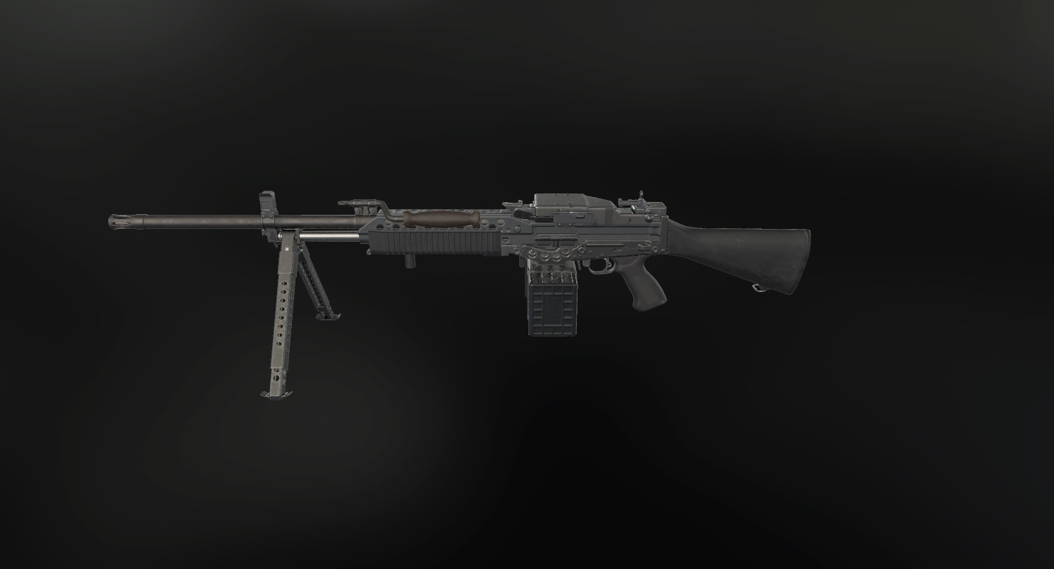 3D stoner 63a lmg model - TurboSquid 1166901