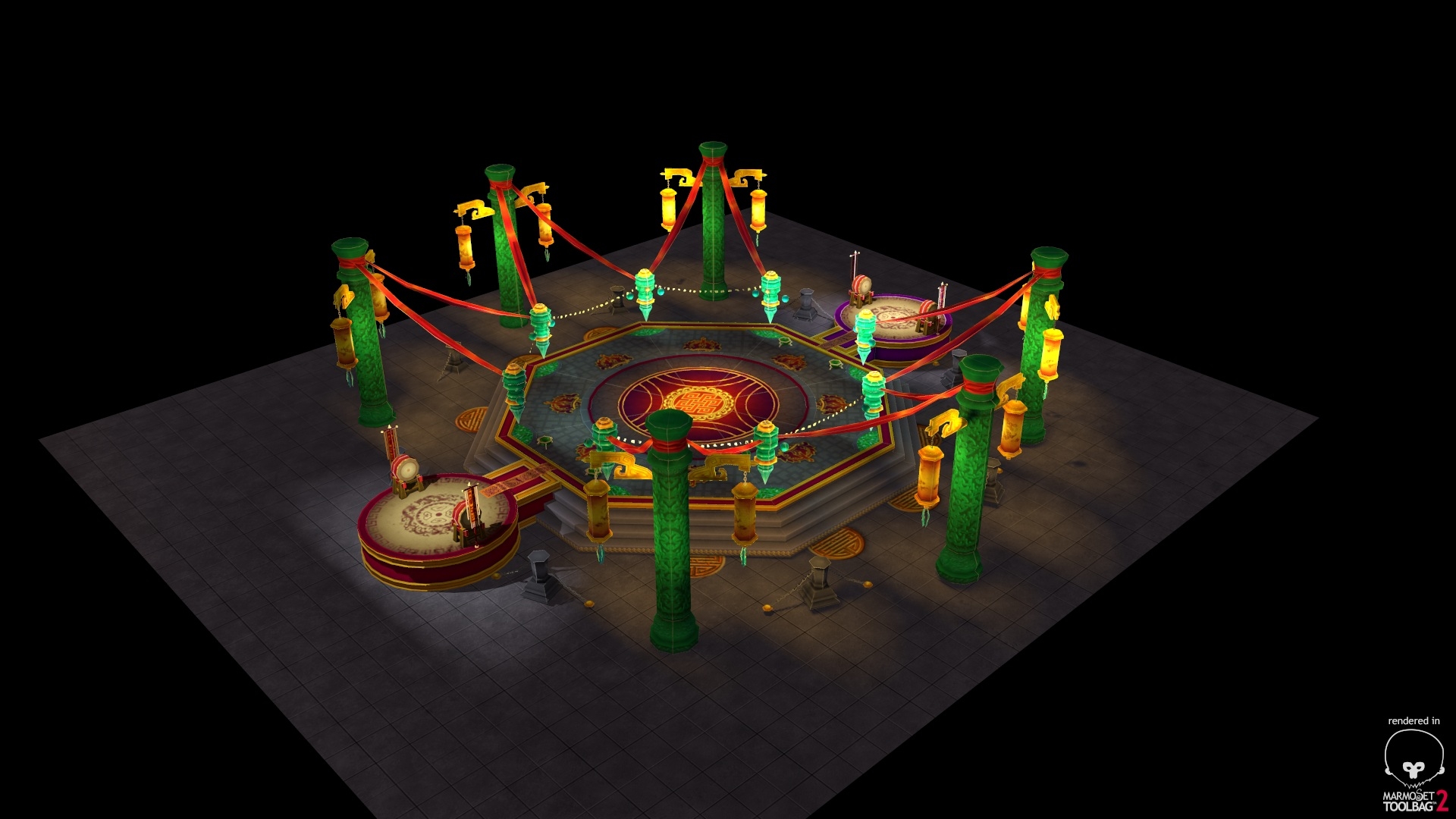 3D arena model - TurboSquid 1167006