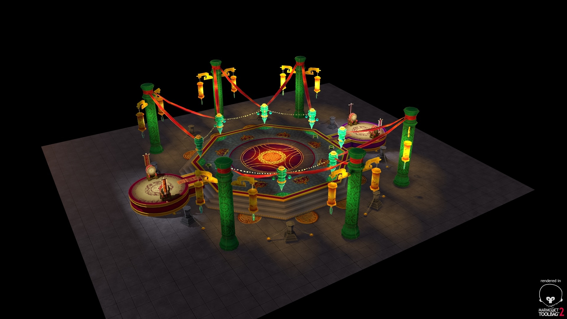 3D arena model - TurboSquid 1167006
