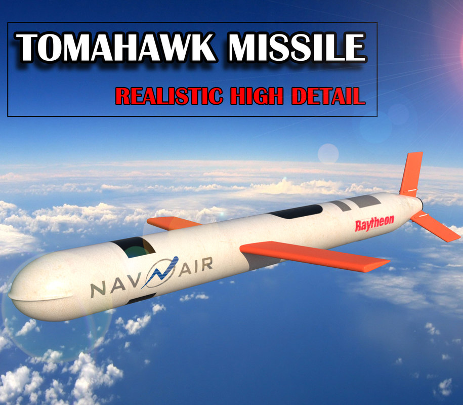 modelo 3d MISIL DE CRUCERO TOMAHAWK - TurboSquid 1167022
