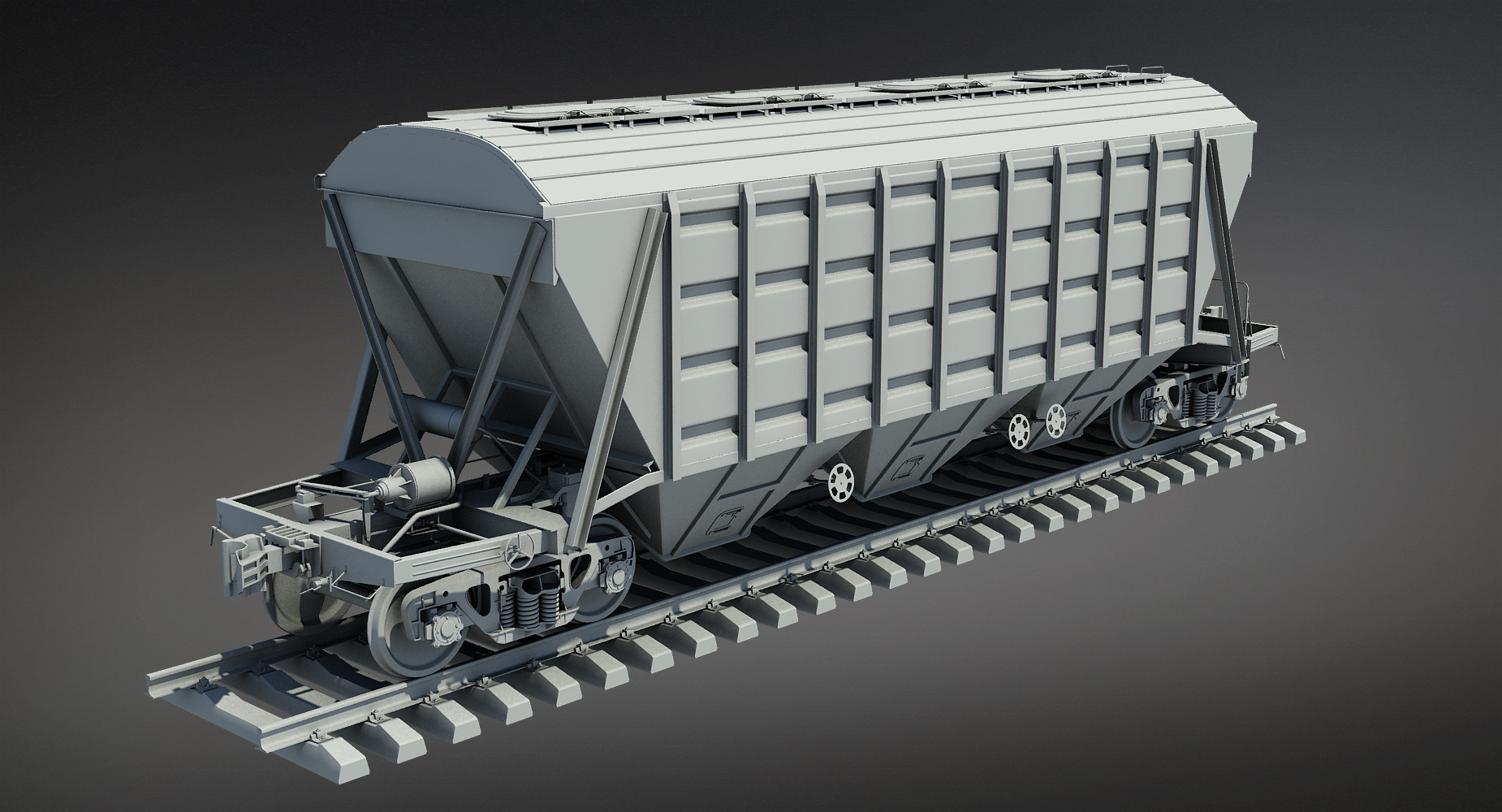 Set cargo wagons model - TurboSquid 1167134
