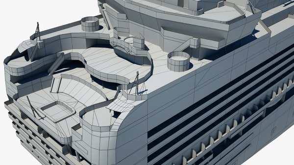 Cruise ruby princess ship 3D model - TurboSquid 1167139