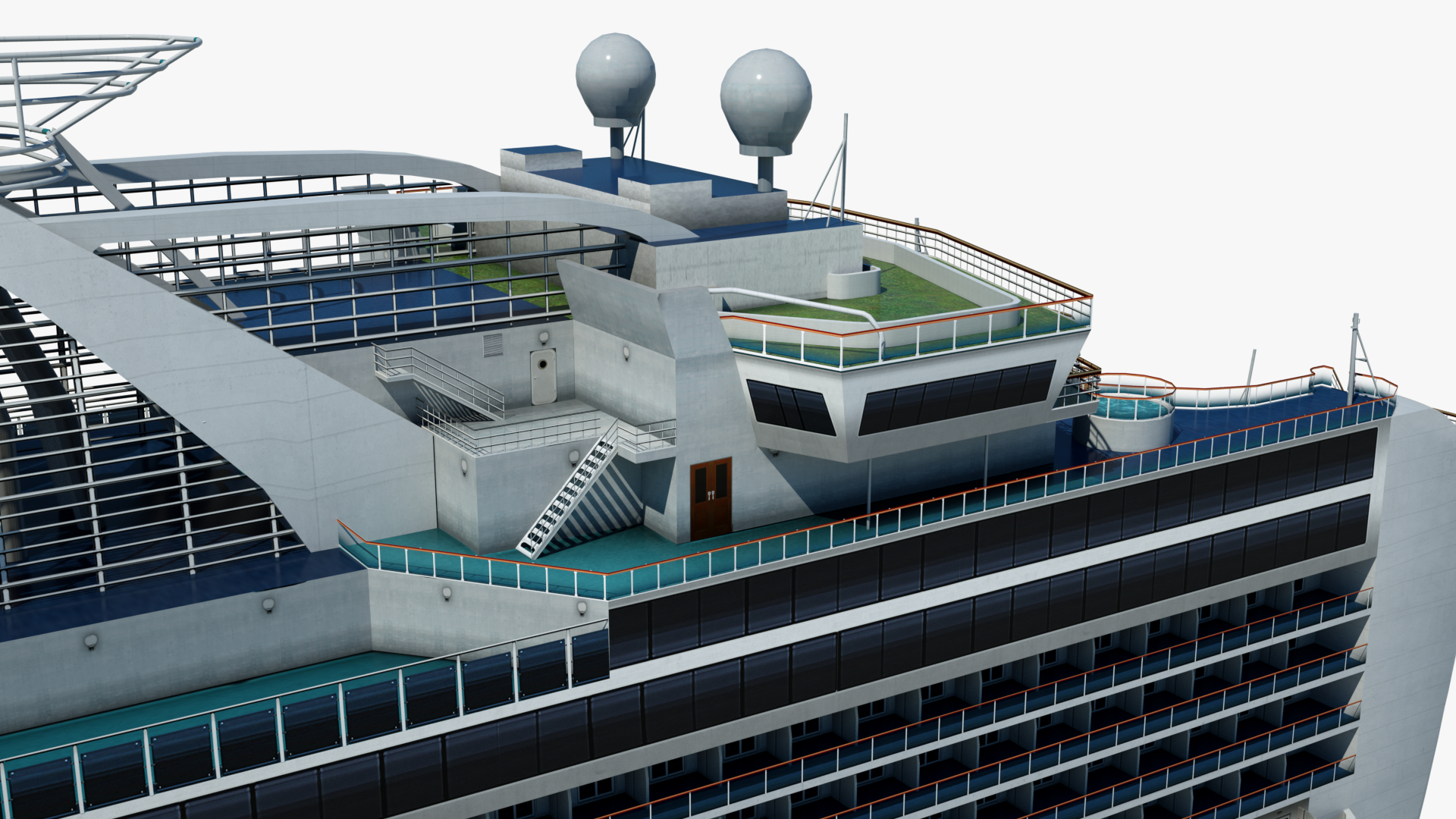 Cruise ruby princess ship 3D model - TurboSquid 1167139
