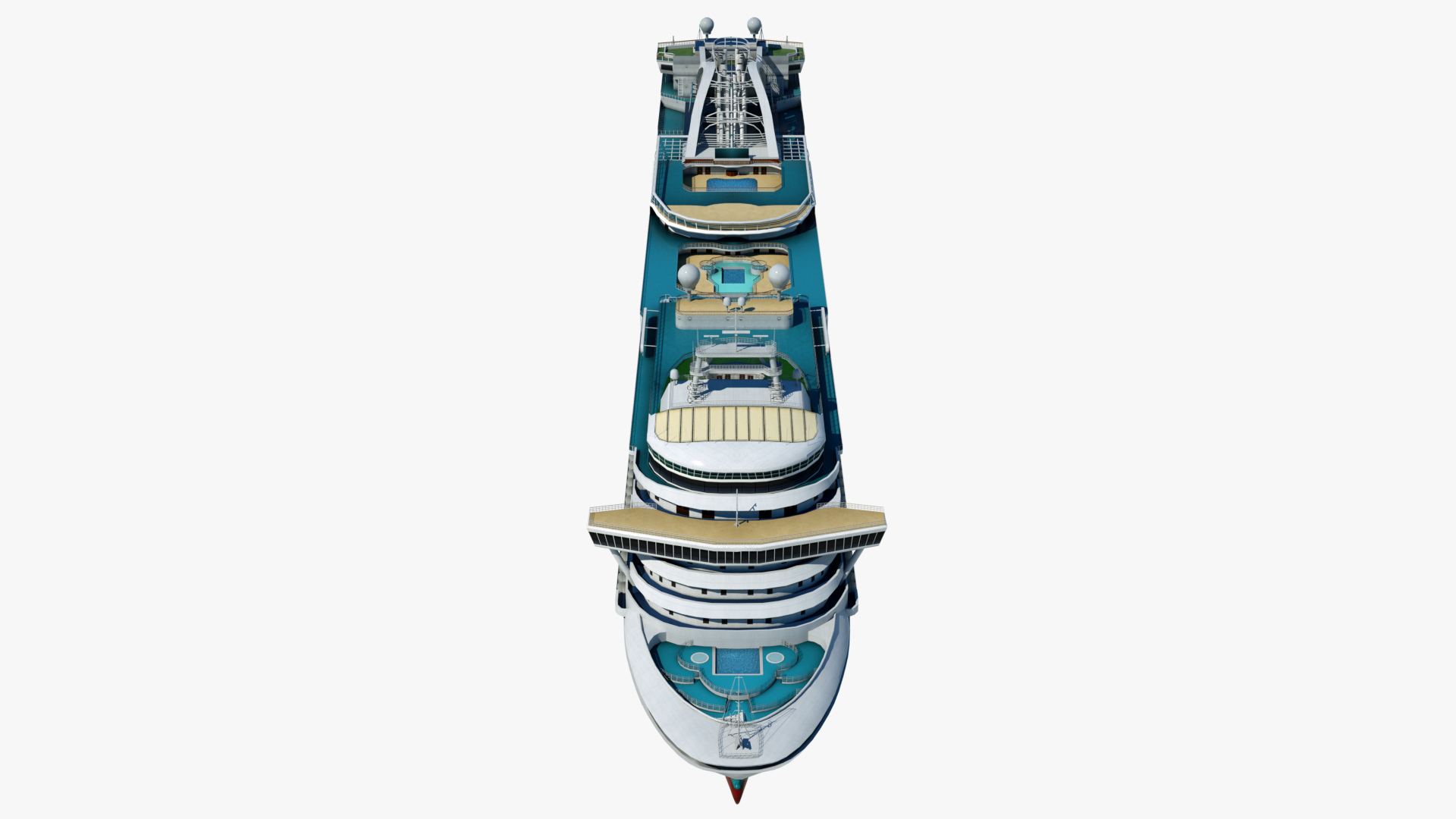 Cruise ruby princess ship 3D model - TurboSquid 1167139