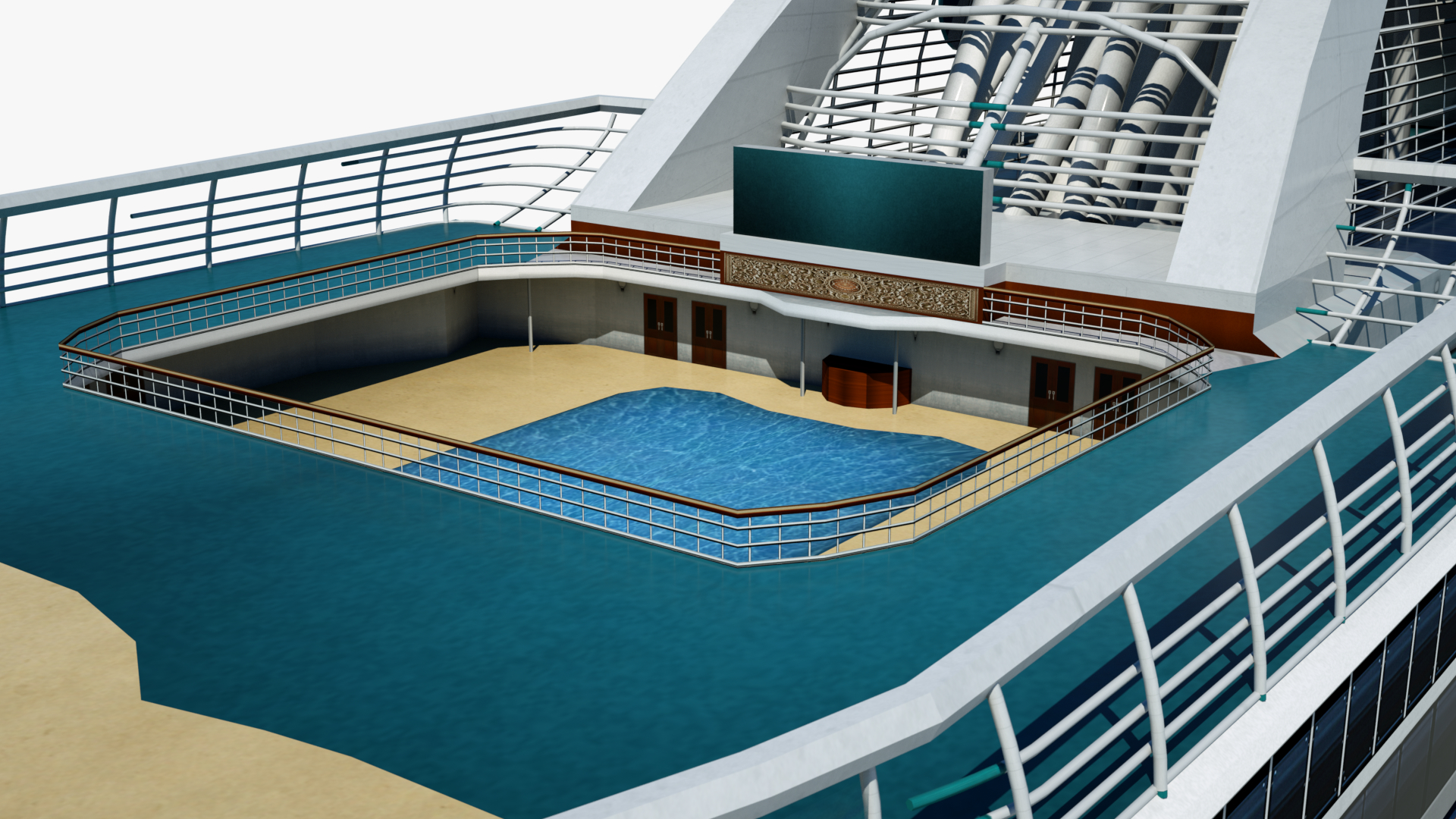 Cruise ruby princess ship 3D model - TurboSquid 1167139