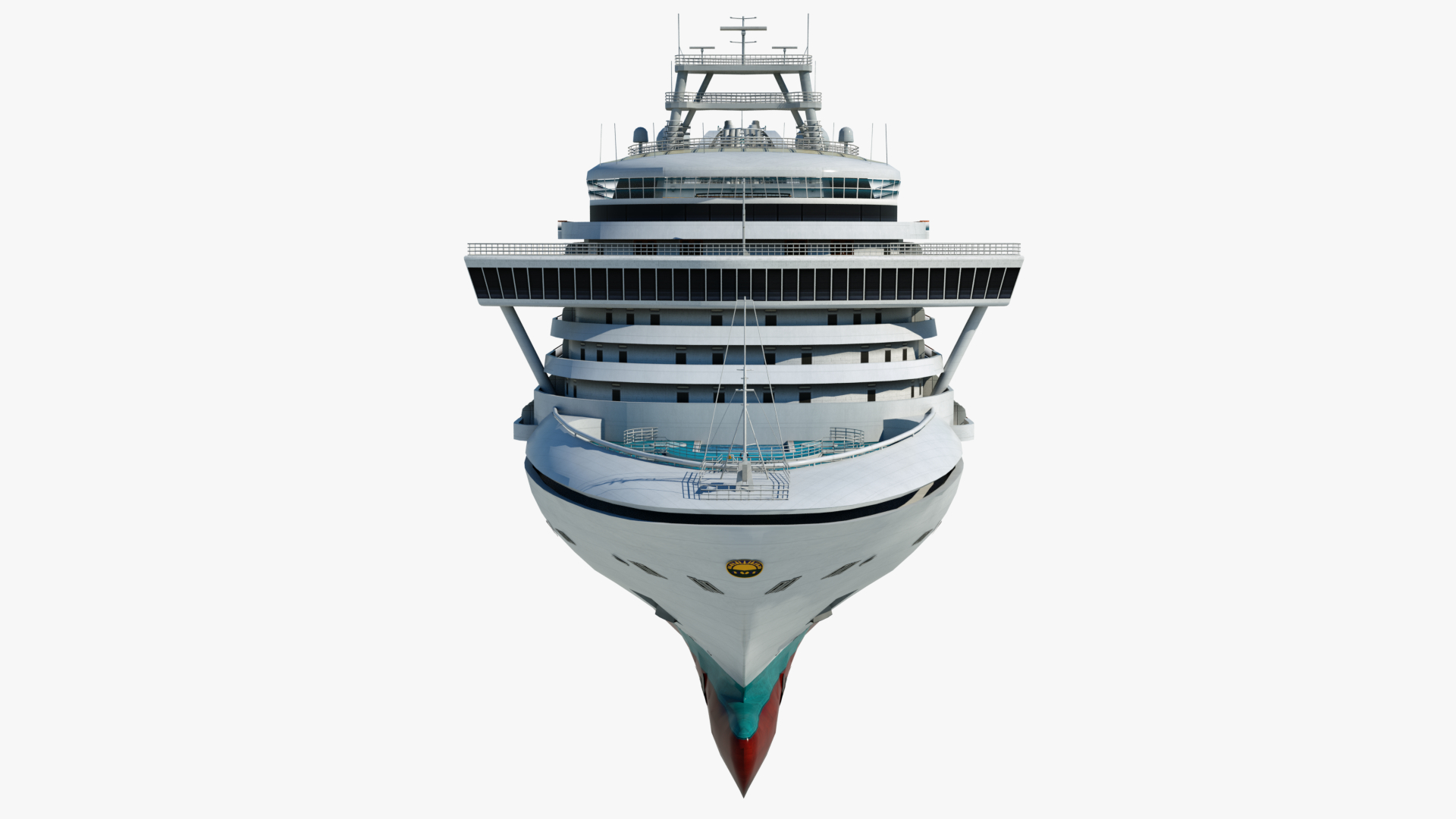 Cruise ruby princess ship 3D model - TurboSquid 1167139