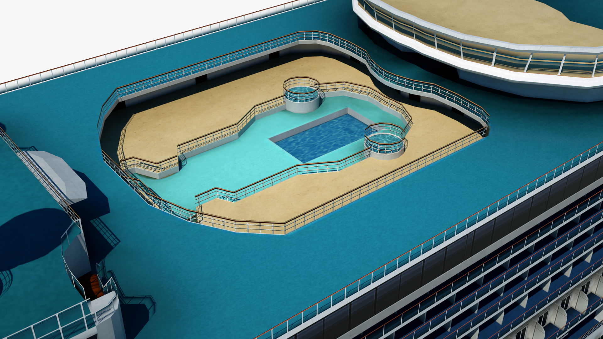 Cruise ruby princess ship 3D model - TurboSquid 1167139