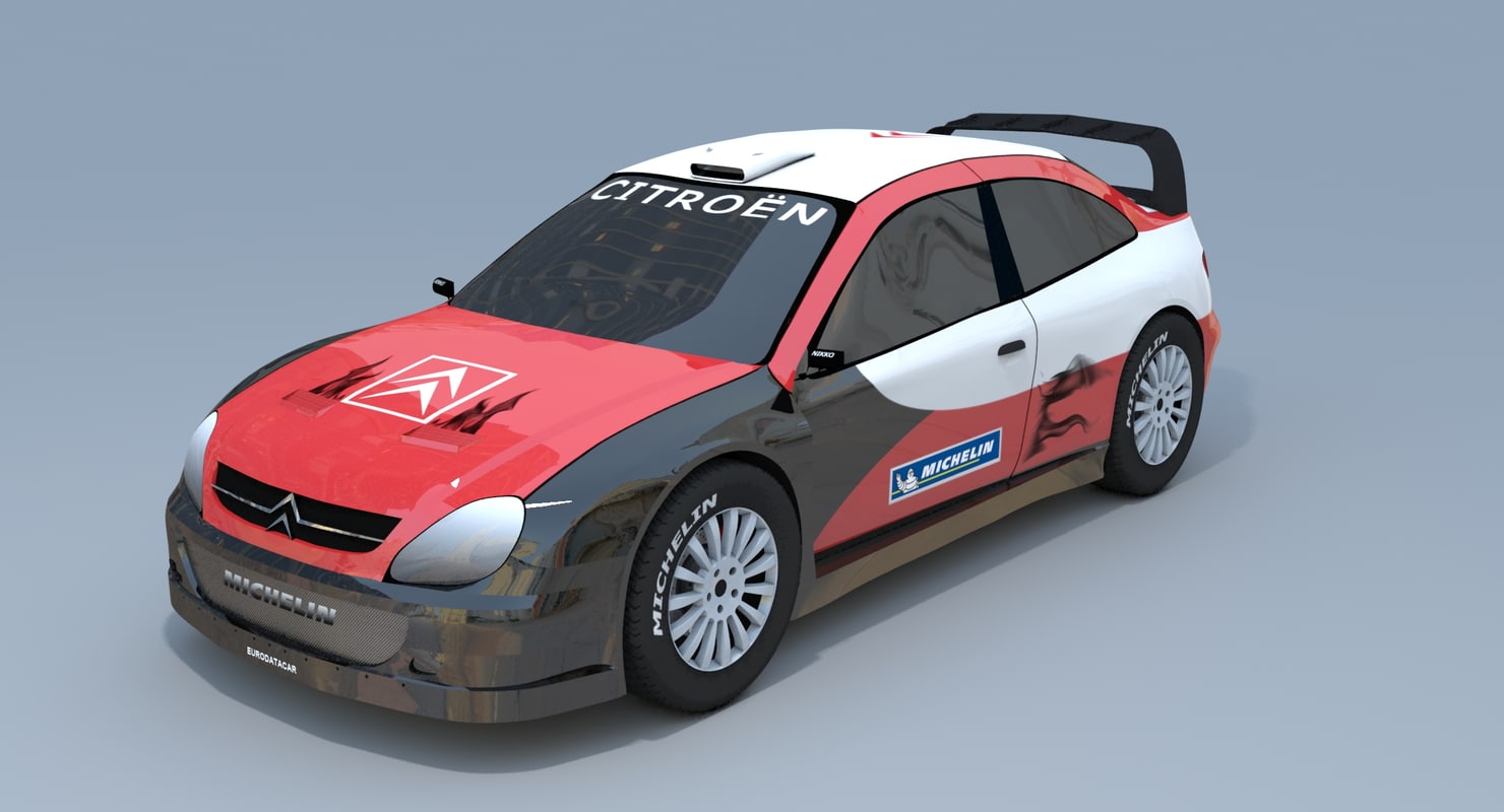 Citroen xsara wrc model - TurboSquid 1167164