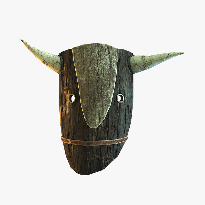 Fantasy mask bull 3D model - TurboSquid 1167223