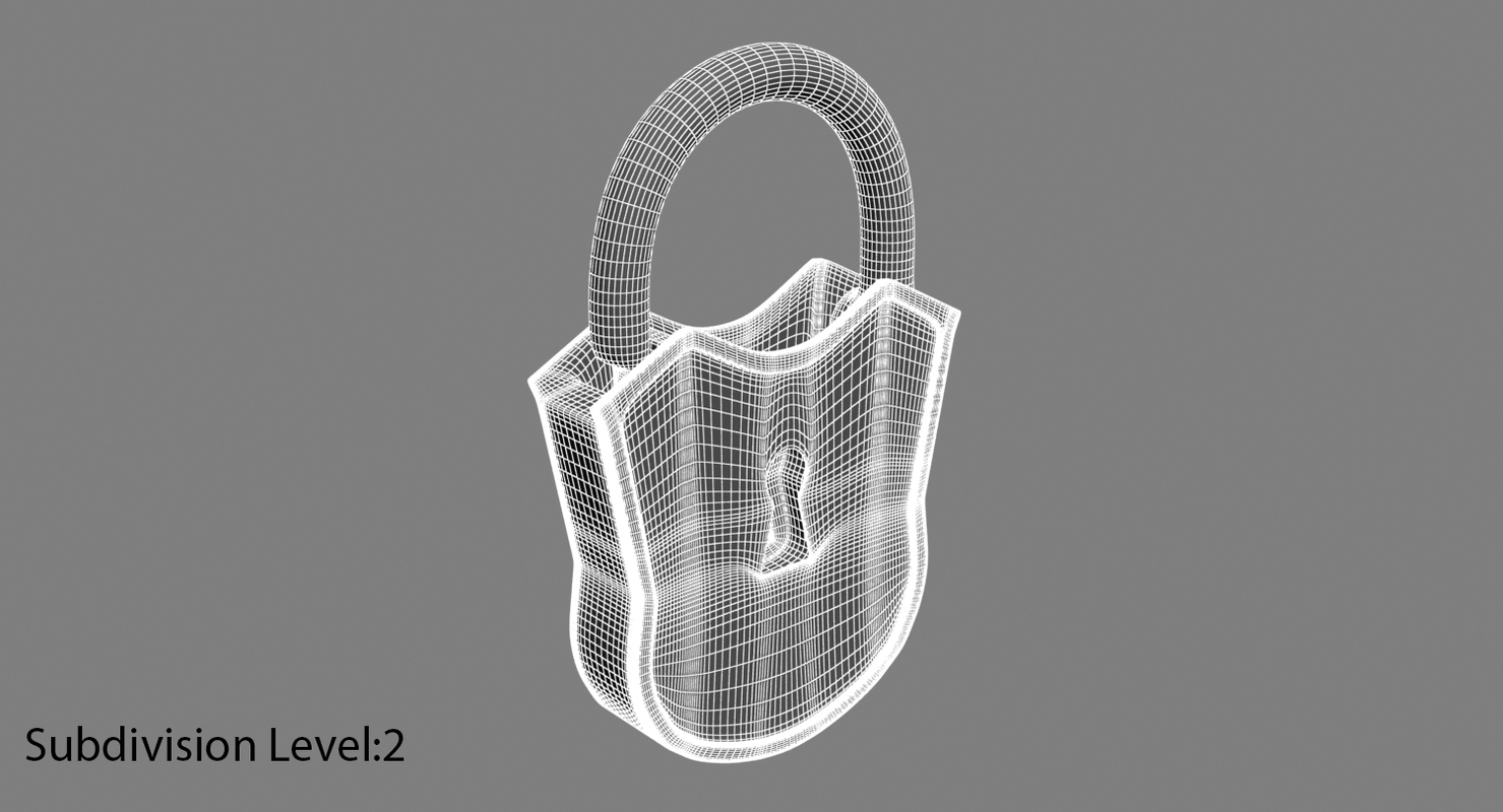 3D lock close - TurboSquid 1167273