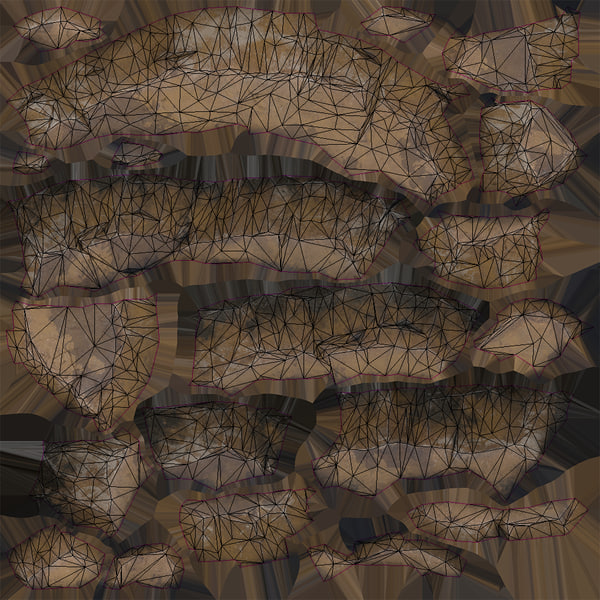 Realistic set rock formations 3D - TurboSquid 1167406