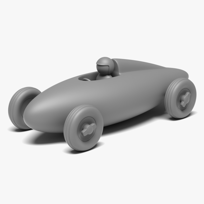 3D model belly tank racer - TurboSquid 1167446