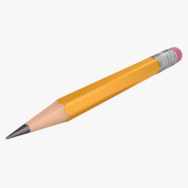 Realistic pencil small size model - TurboSquid 1167464